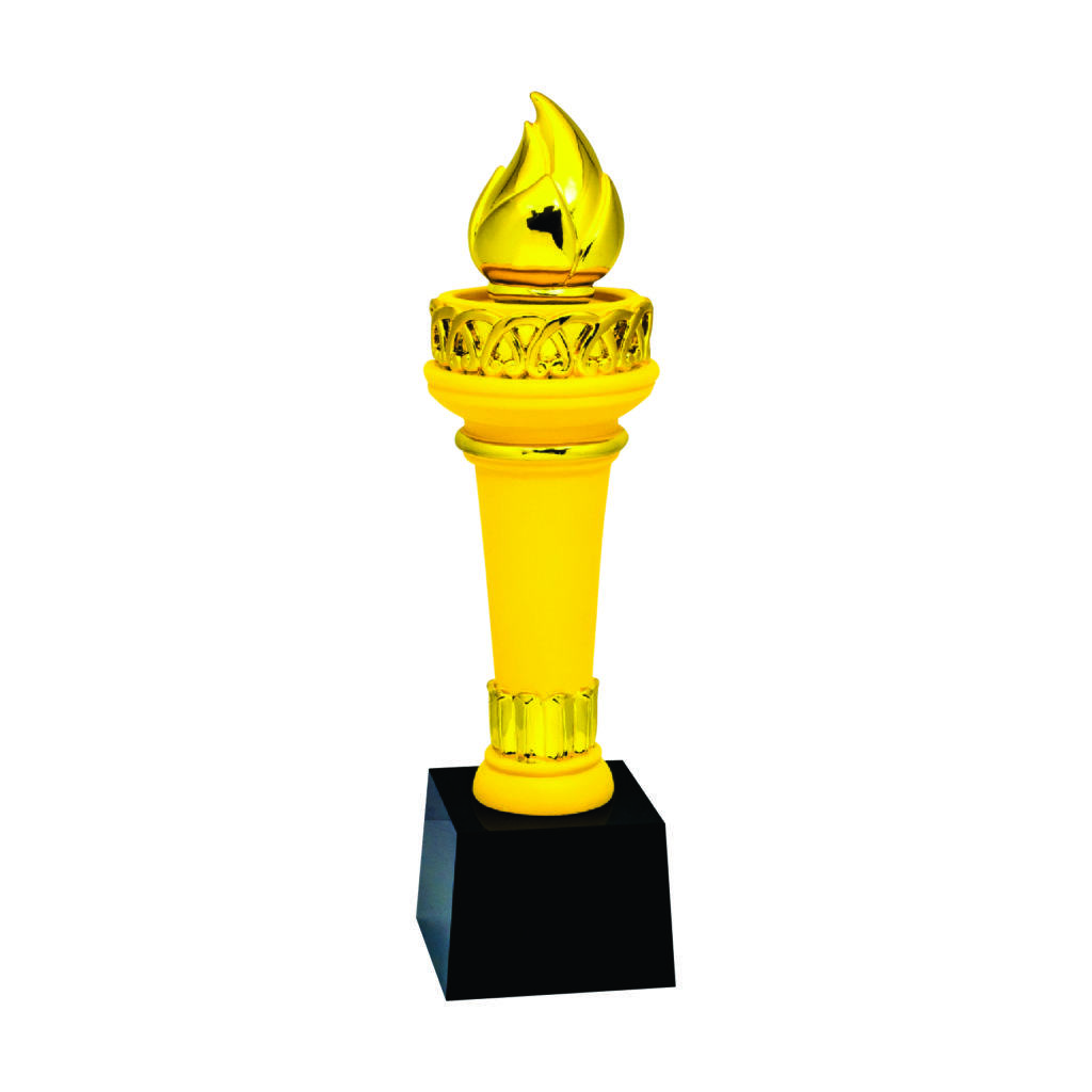 Quality CTIFF304 - Golden Fire Sculpture at Clazz Trophy Malaysia ...